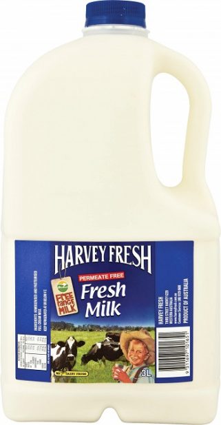 Harvey Fresh Full Cream Milk 3L (WA only) » Lactalis Foodservice
